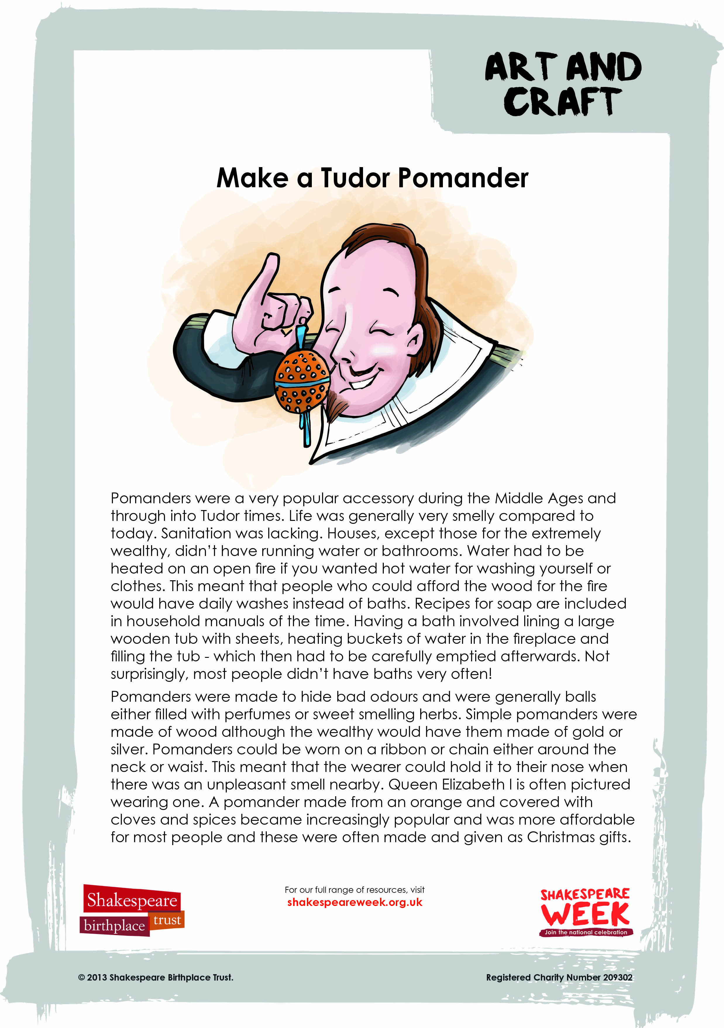 Make a Tudor Pomander
