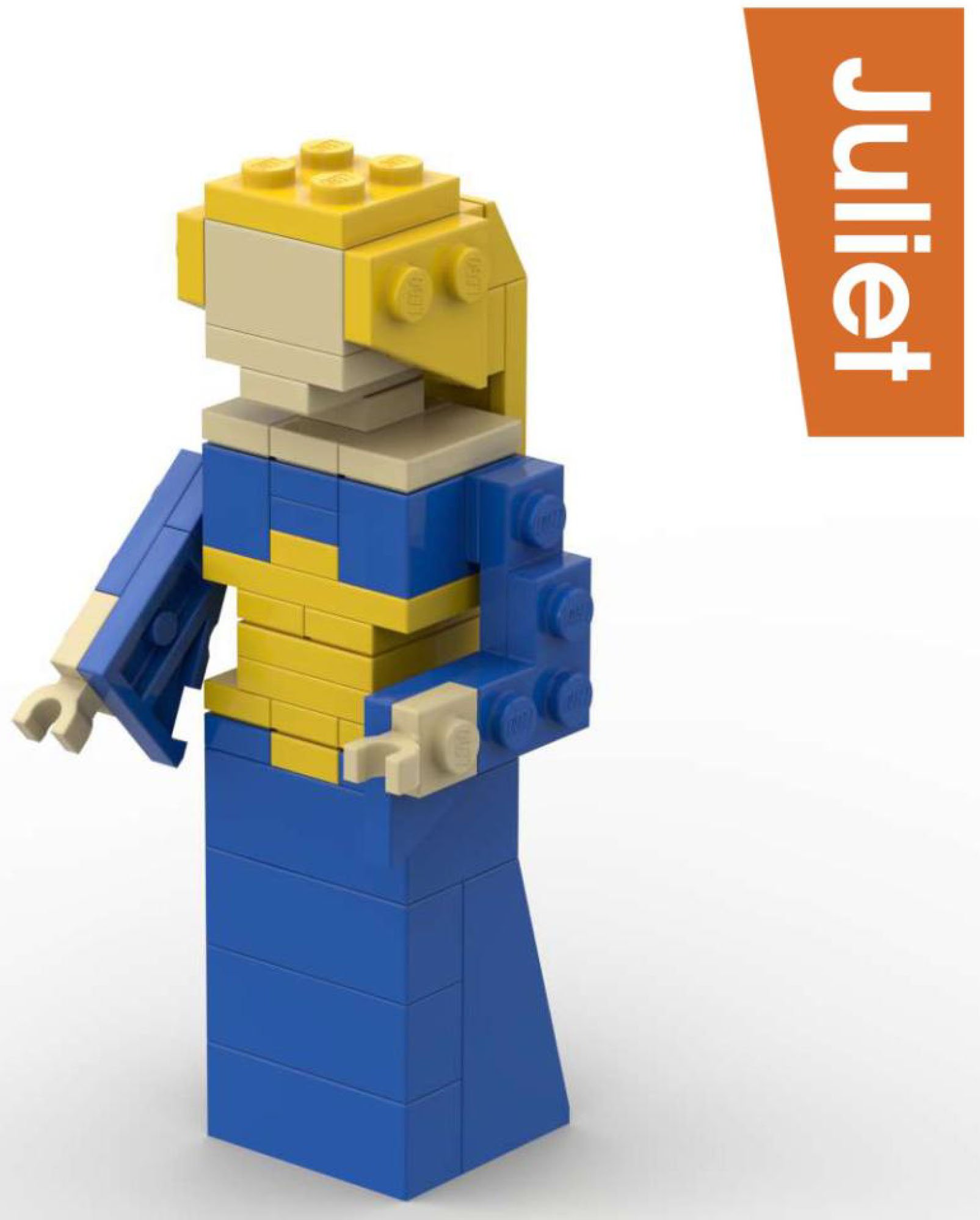 Lego Shakespeare Character - Juliet