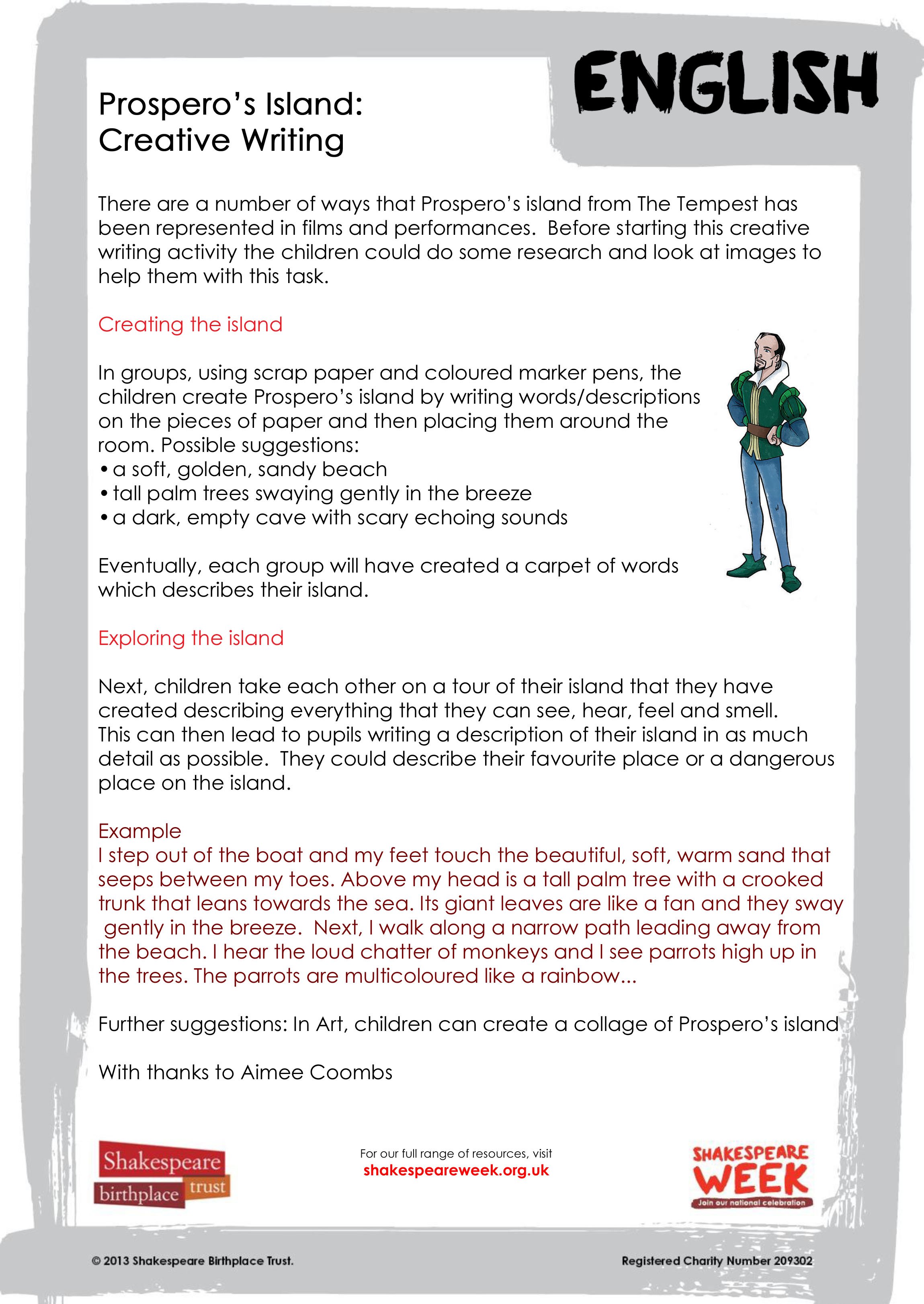 The Tempest: Prospero’s Island