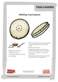 Making marchpane