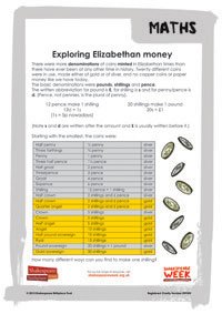 Exploring Elizabethan money