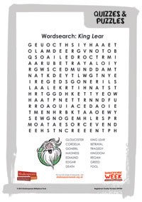 Wordsearch: King Lear