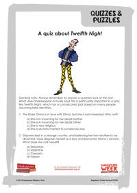 A quiz about Twelfth Night