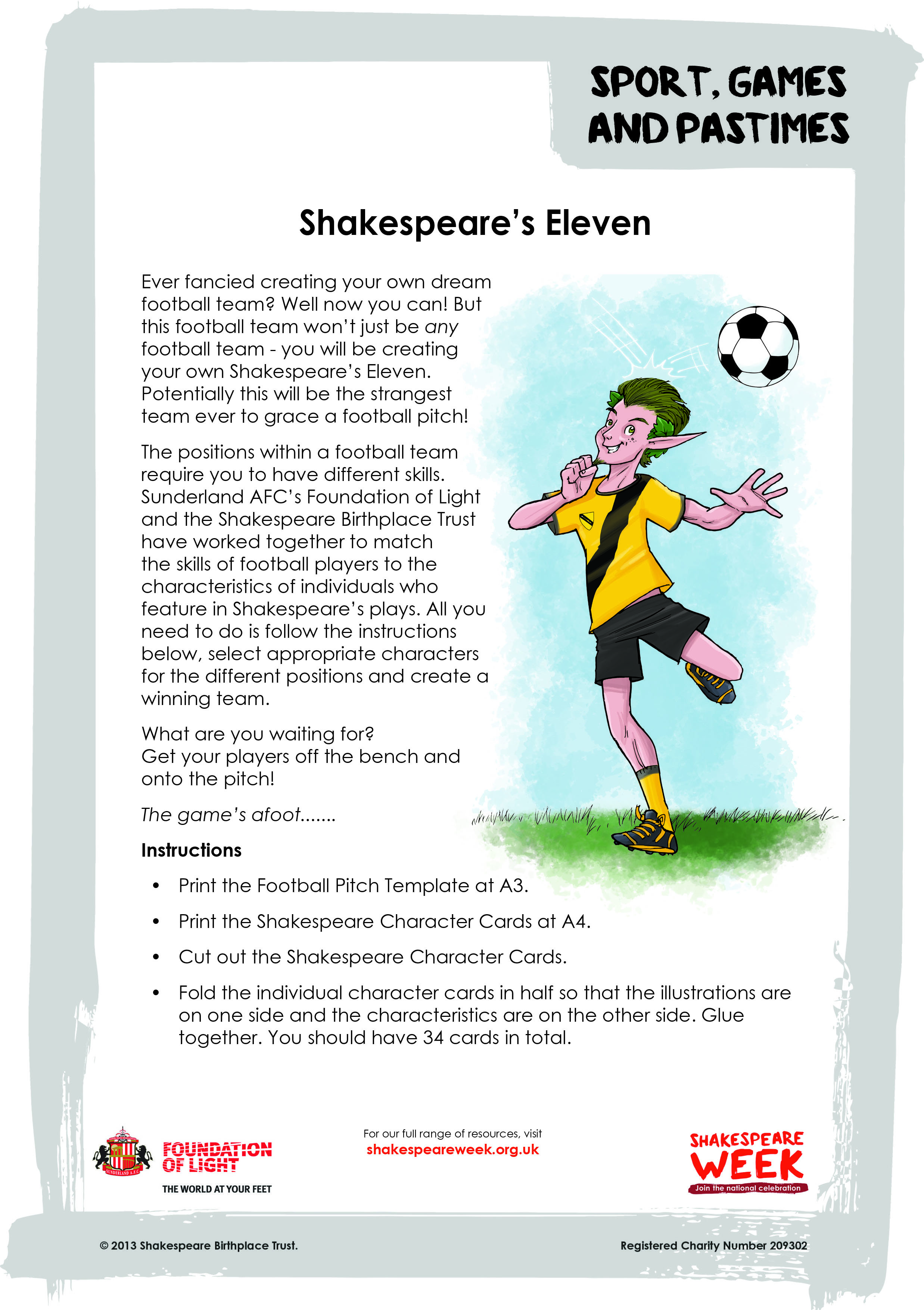 Shakespeare's Eleven