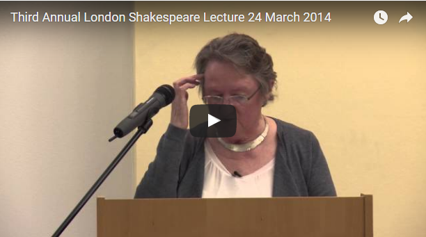 Notre Dame Wells Shakespeare Lecture