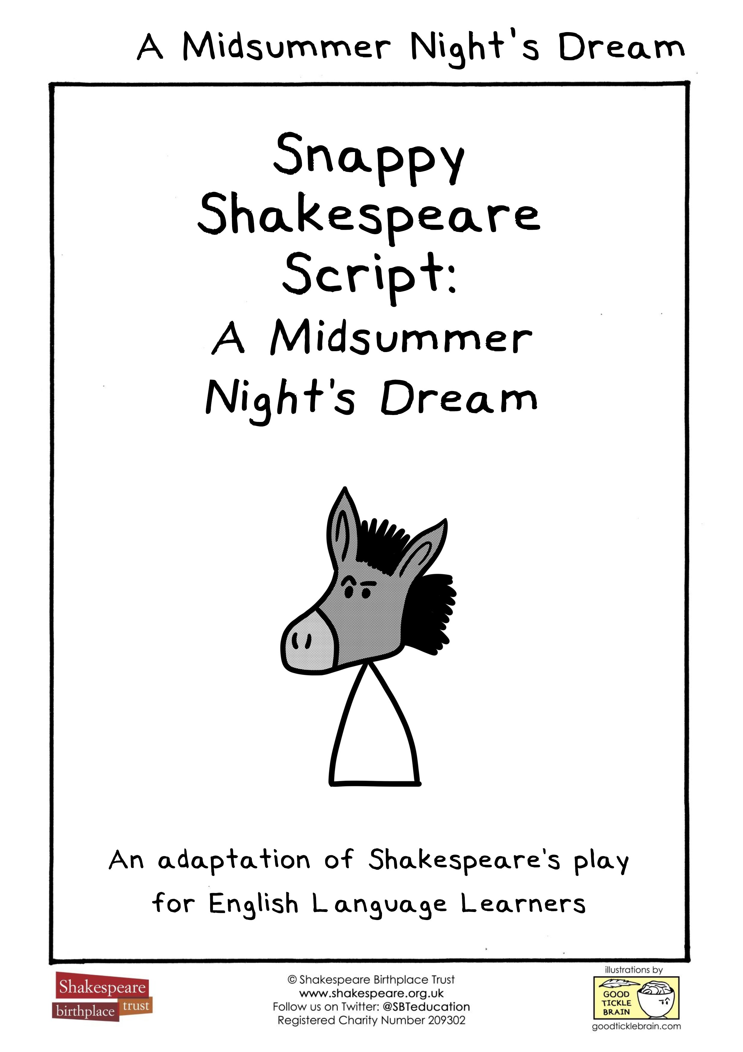 EFL Snappy Shakespeare Script: A Midsummer Night's Dream
