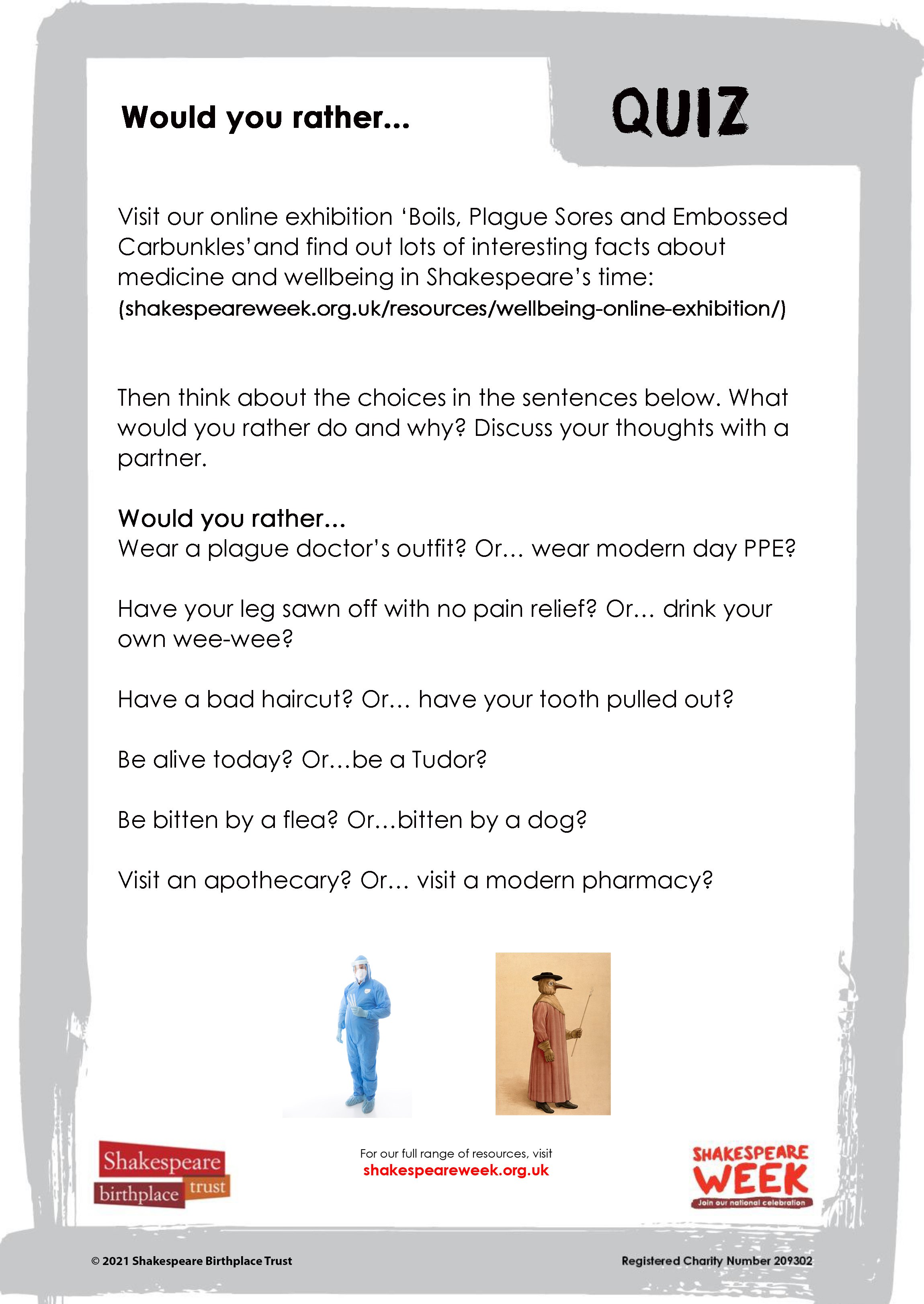 Would you rather... quiz