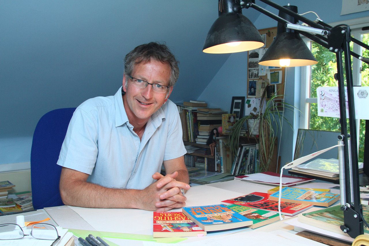 Behind the Scenes with Horrible Histories' artist Martin Brown